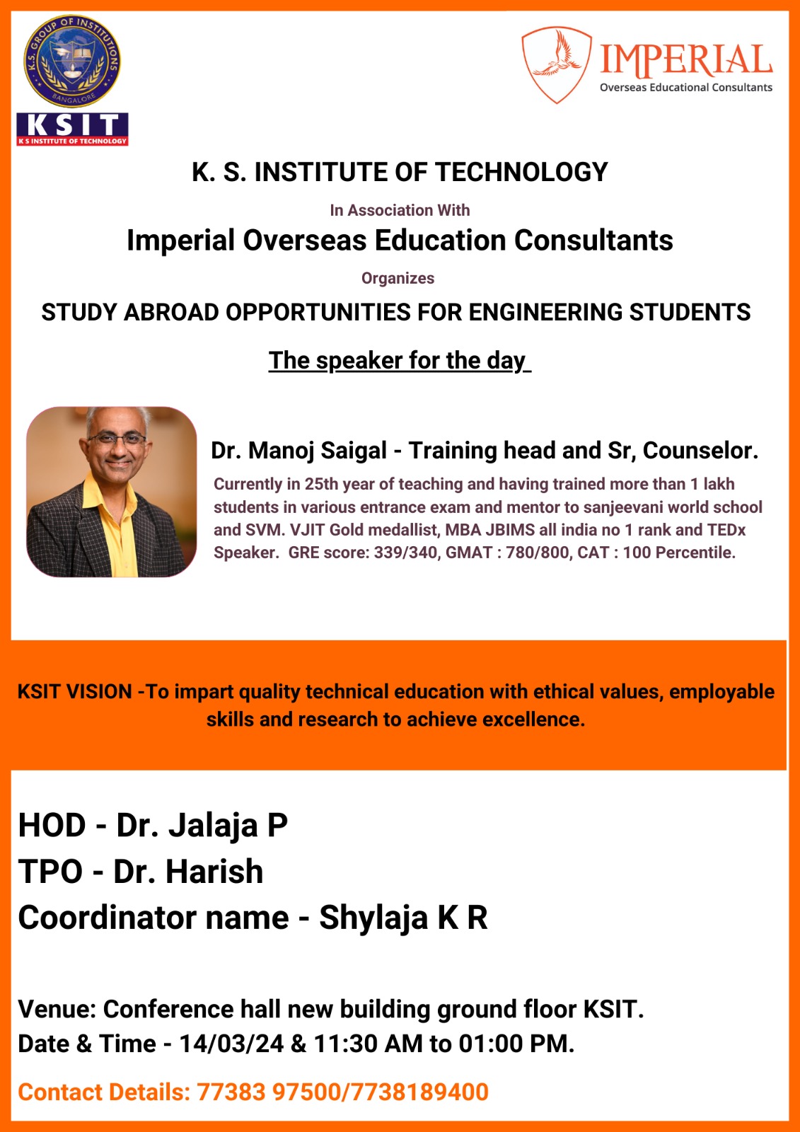 KSIT | Best Engineering College in Bangalore